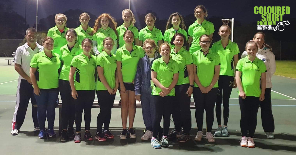 Coloured Shirt Program - Netball SA