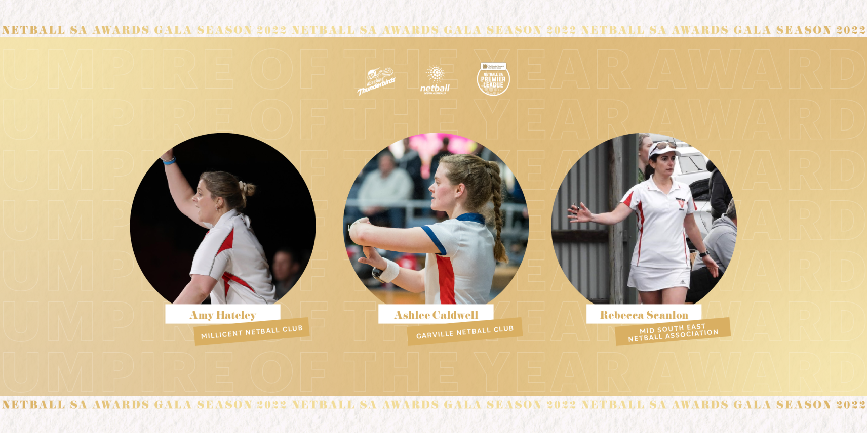 REVEALED: Finalists for the 2022 Netball SA Awards – Umpire of the Year ...